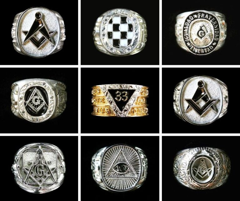 Cómo es el anillo de un Masón y qué significa 13Lunas