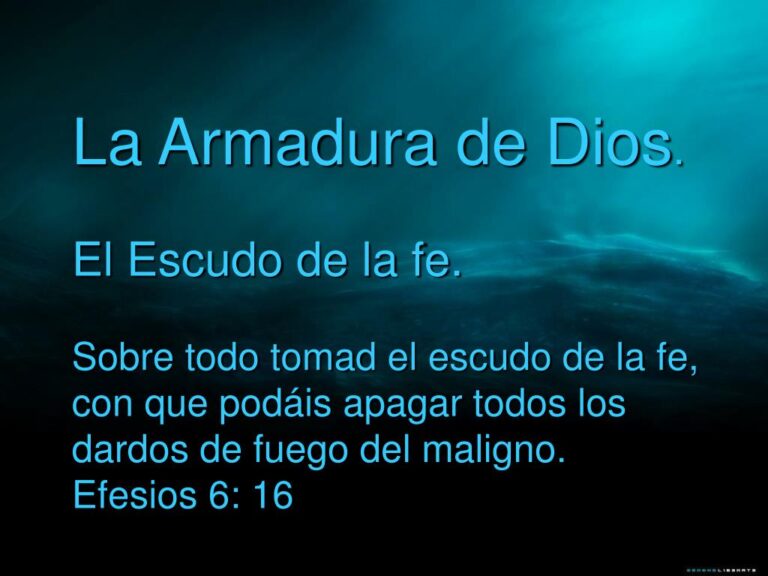 El escudo de la fe según la Biblia explicado 13Lunas
